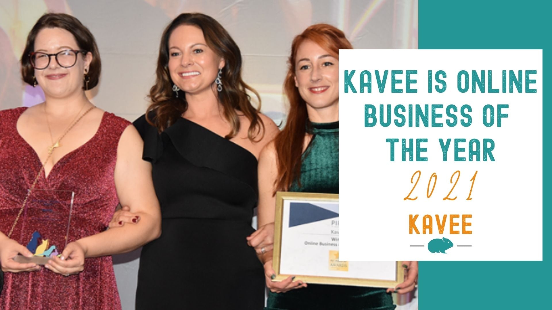 Guinea pig company Kavee wins online business of the year award 2021