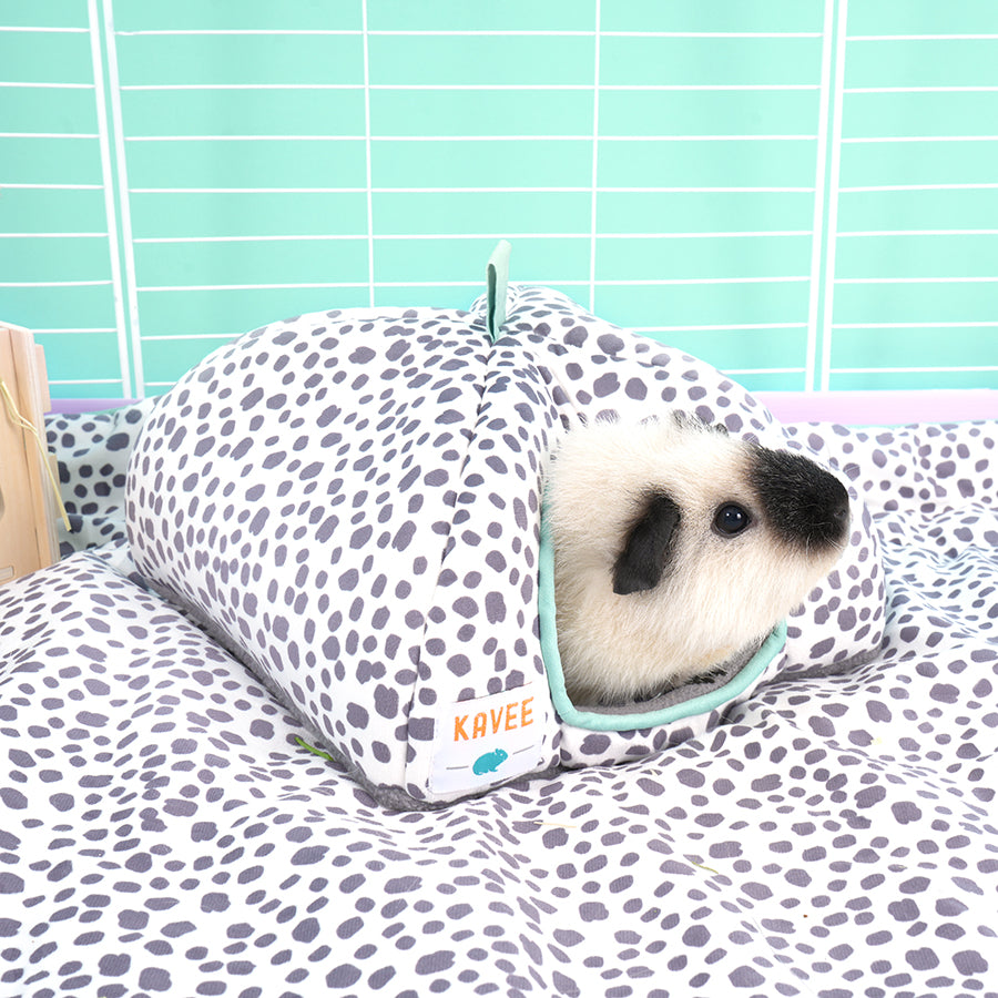 Dalmatian Hideout for Guinea Pigs - Guinea Pig Bed