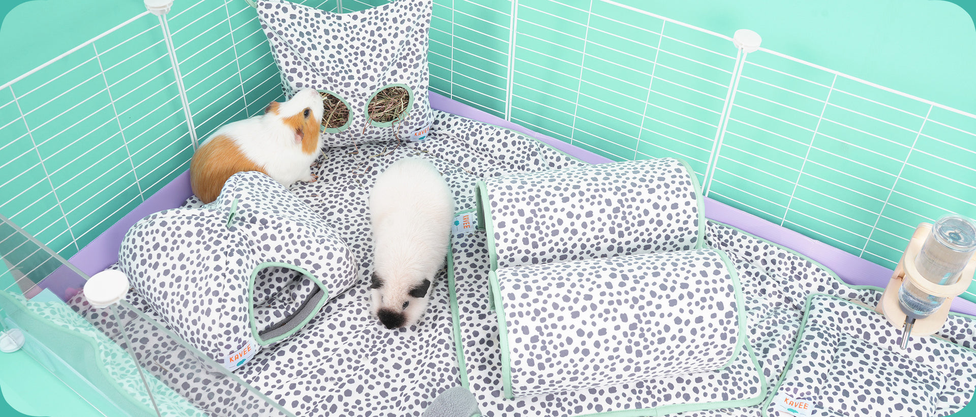 Fleece Liners for C&C Cages For Guinea Pigs | Kavee UK