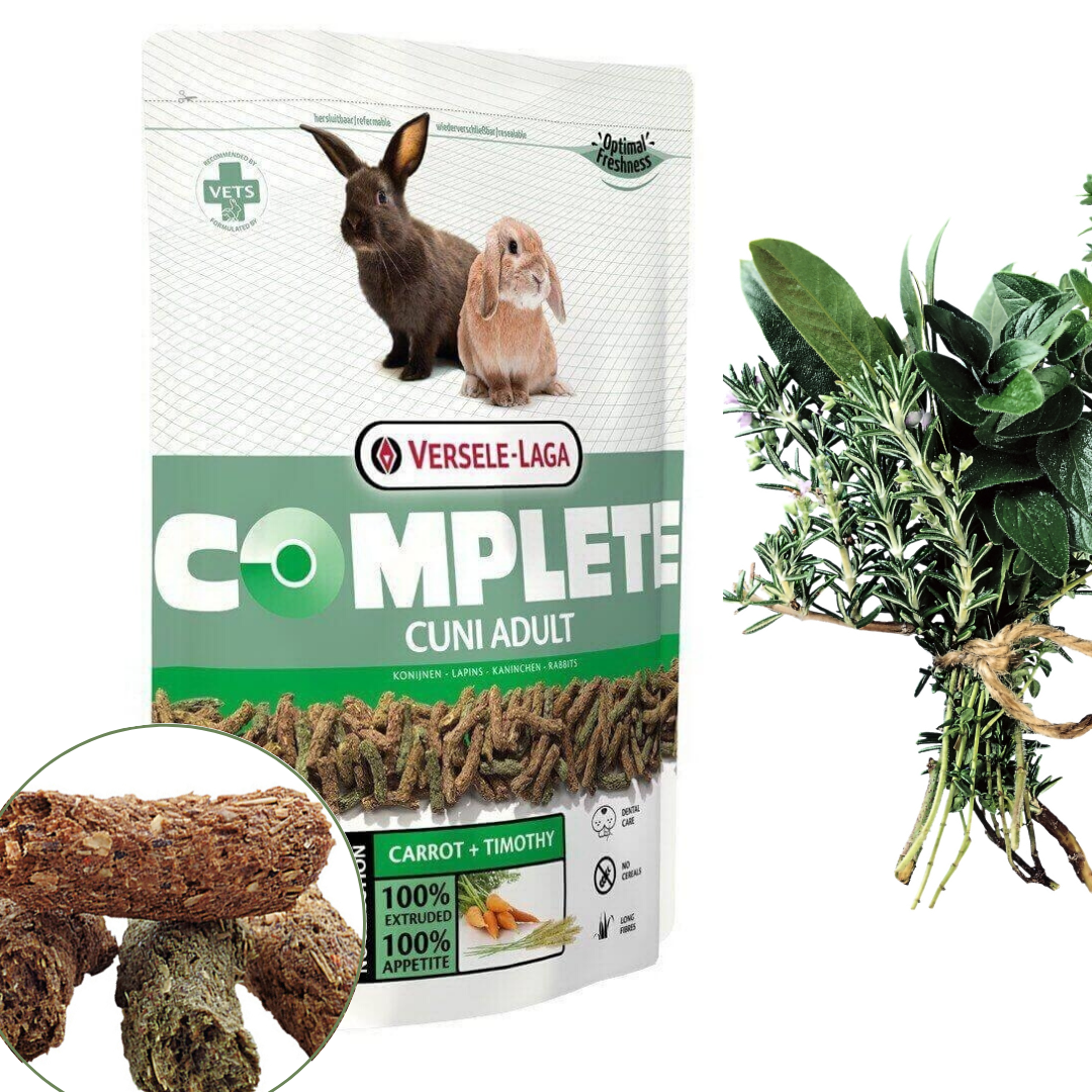 Rabbit Food Pellets | Complete Grain-free Kibble | Complete Versele La